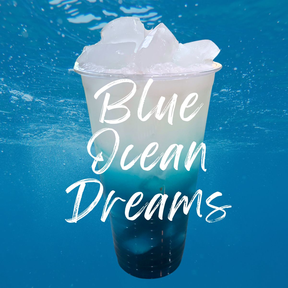 Blue Ocean Dreams loaded tea — a perfect summer treat