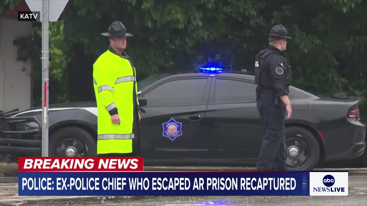 Ex-police chief who escaped prison recaptured: Police