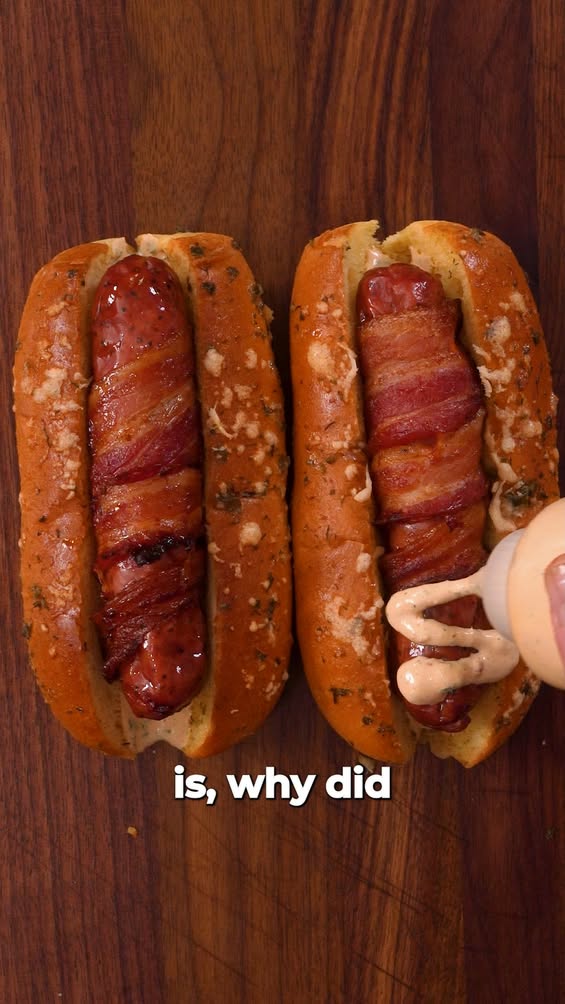 Chicken Bacon Ranch Hot Dogs