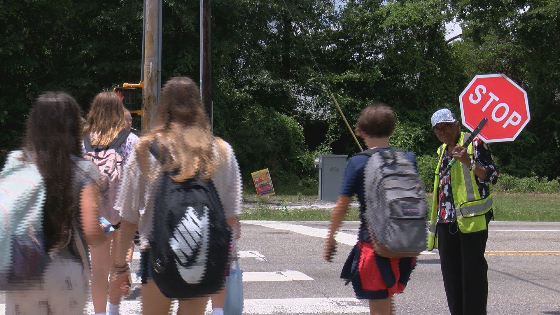 ‘I’m going to miss you all’: Local school crossing guard retires after ...