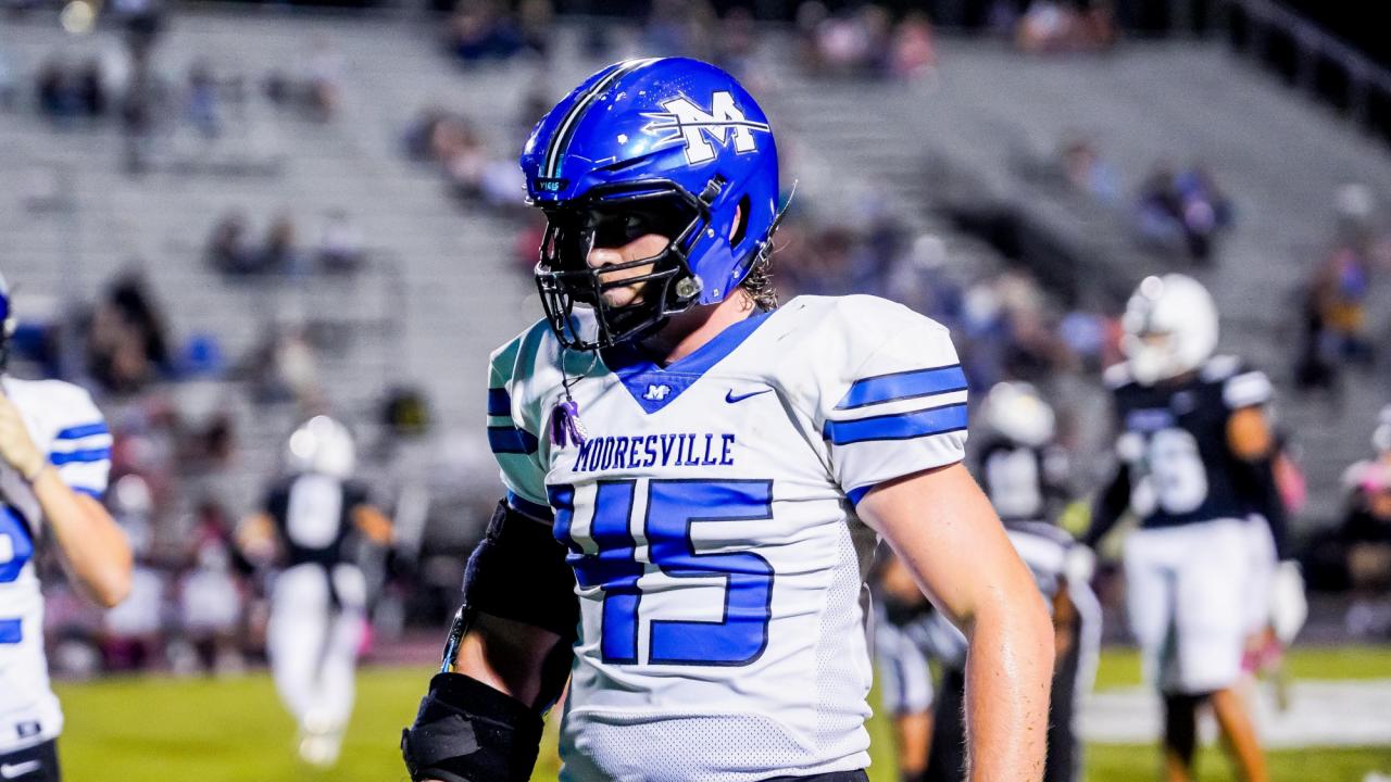 Appalachian State receives pledge from Mooresville TE Gavin Barber