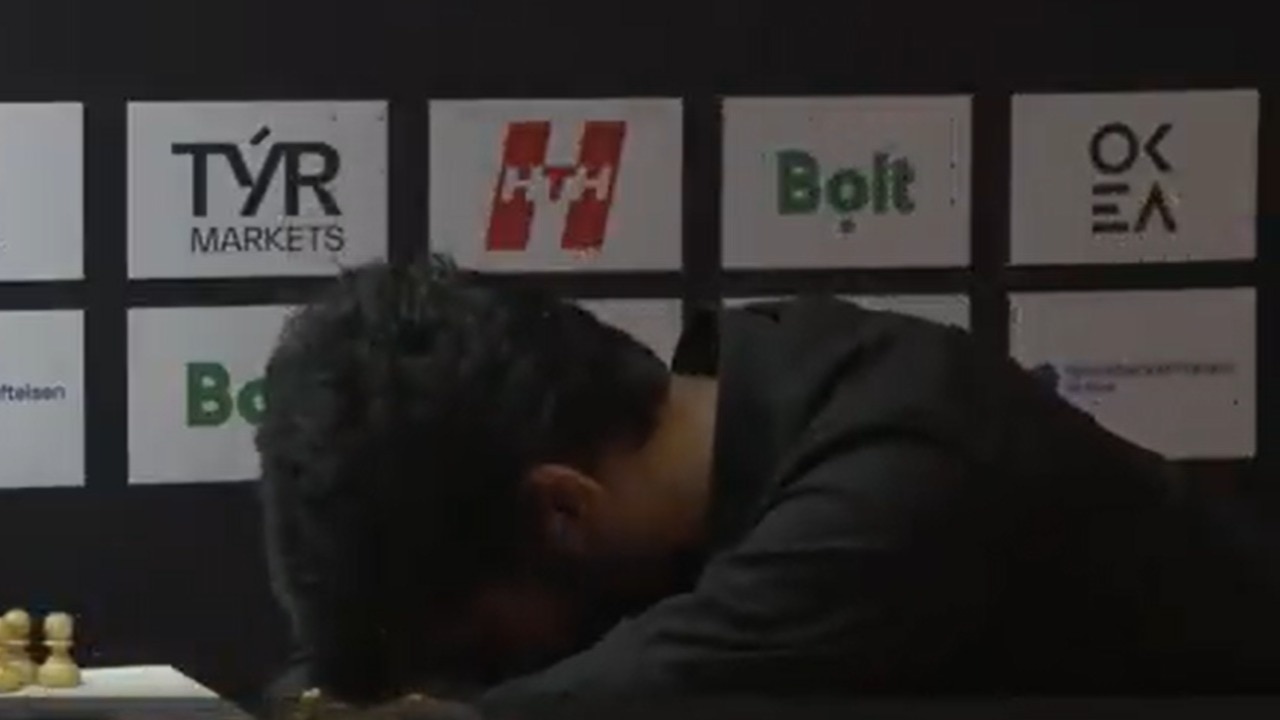 Watch: Heartbroken D Gukesh buries head in hands after decisive Norway ...