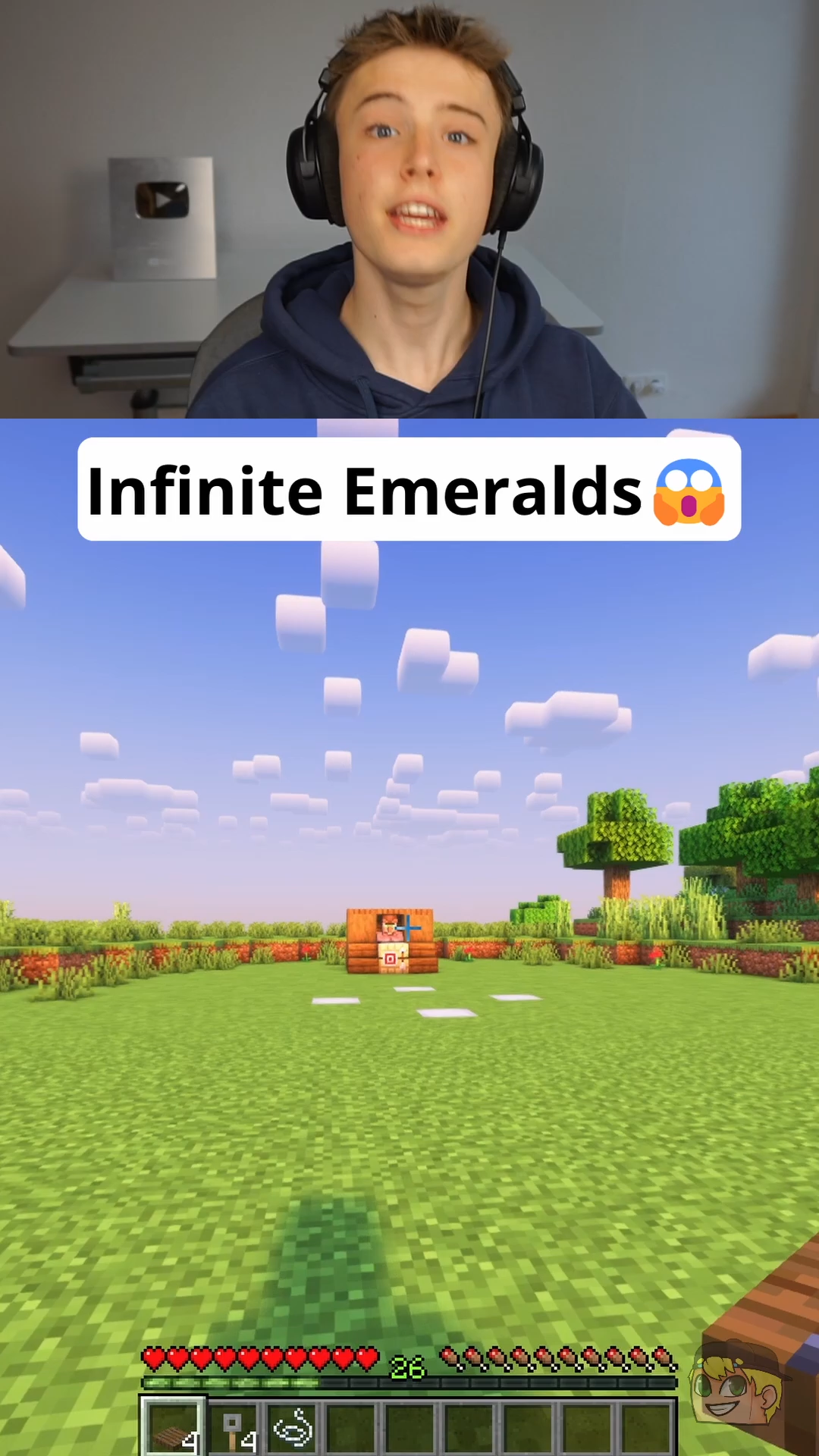 Minecraft Infinite Emeralds Glitch 😱💎 | Game-Breaking Villager Trade Trick!