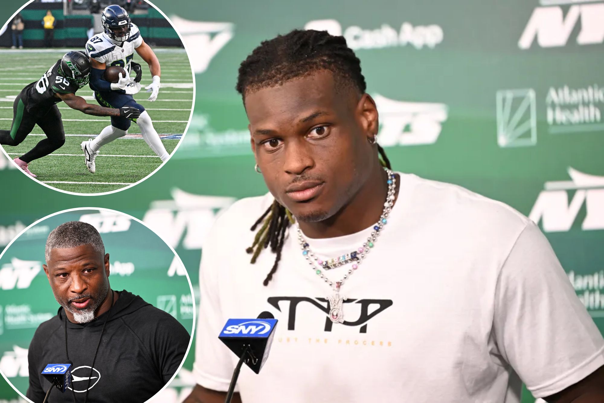 Jets’ Quincy Williams already ‘challenged’ by Aaron Glenn after taking ...