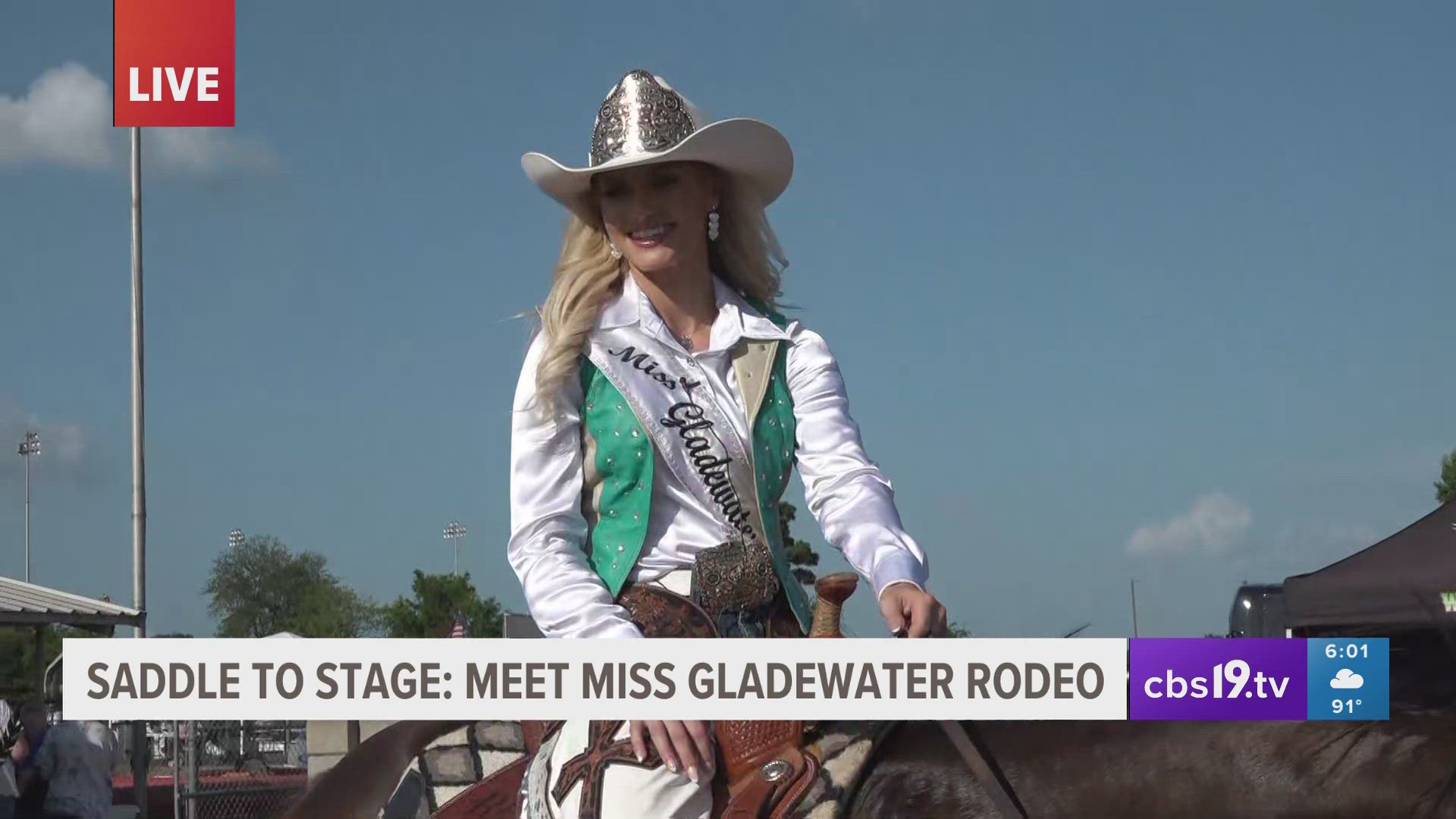 FROM SADDLE TO STAGE | Reigning 2024-25 Miss Gladewater Rodeo brings ...