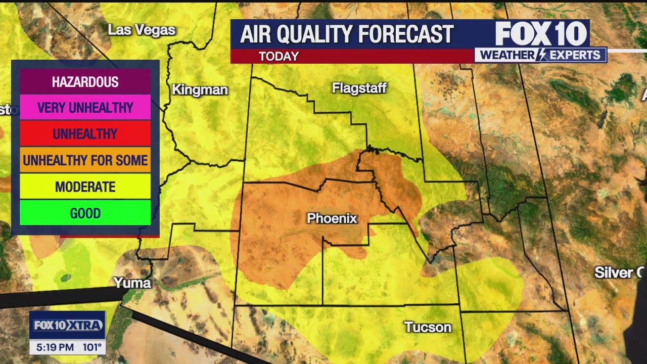 Arizona weather forecast: Highs in the 100s as we head into the weekend
