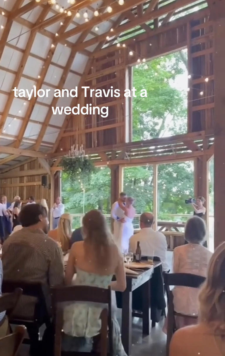 Taylor Swift and Travis Kelce spotted at his cousin’s Tennessee wedding
