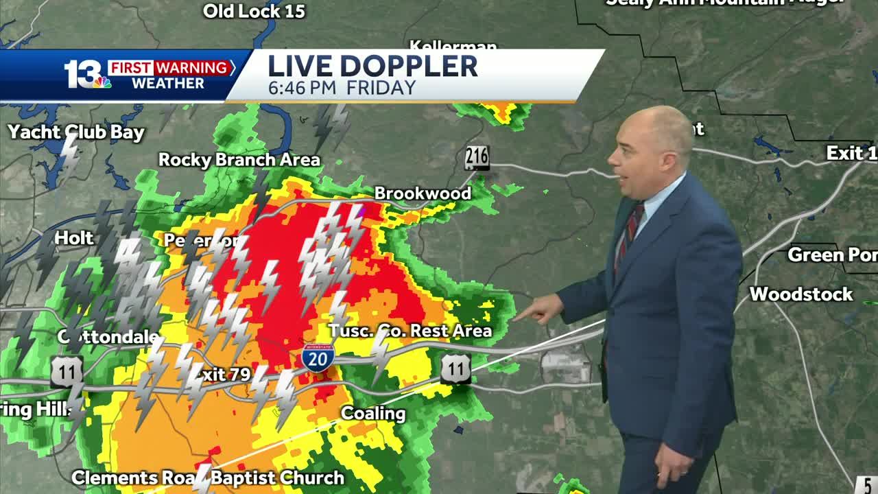 Tracking severe storms in Alabama's weekend forecast: timing and ...