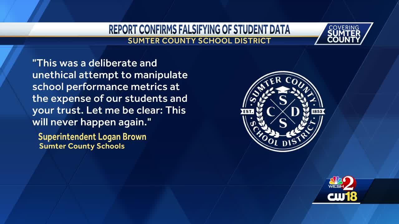 Report: Sumter County made 'shell schools,' moved kids to bolster grades