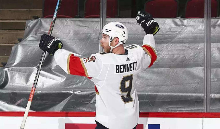 Florida Panthers star Sam Bennett makes headlines with record-breaking ...