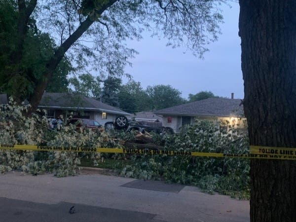 1 Dead After Car Hits Trees, Rolls Over In Front Yard: Joliet Police