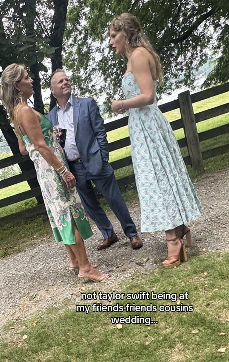 Taylor Swift and Travis Kelce spotted at his cousin’s Tennessee wedding