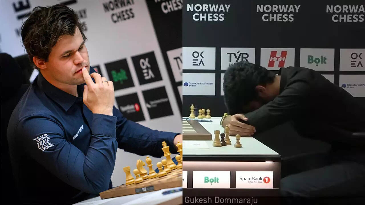 Norway Chess: D Gukesh falters in final round; Magnus Carlsen clinches ...