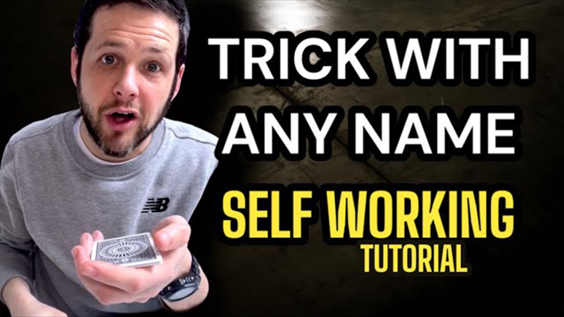 Trick With ANY Name – Easy Self-Working Card Trick (Learn It Now!)