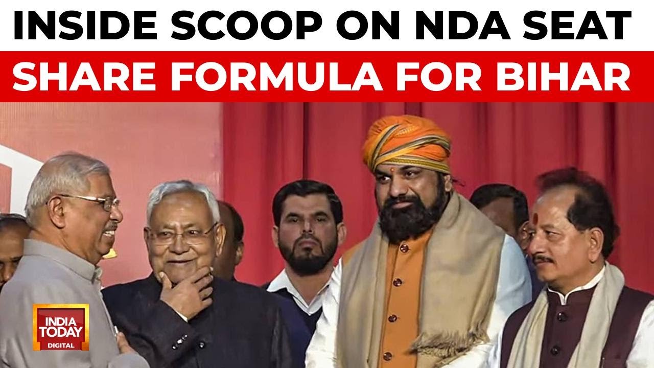 NDA finalises seat-sharing formula for upcoming Bihar Assembly elections: Sources
