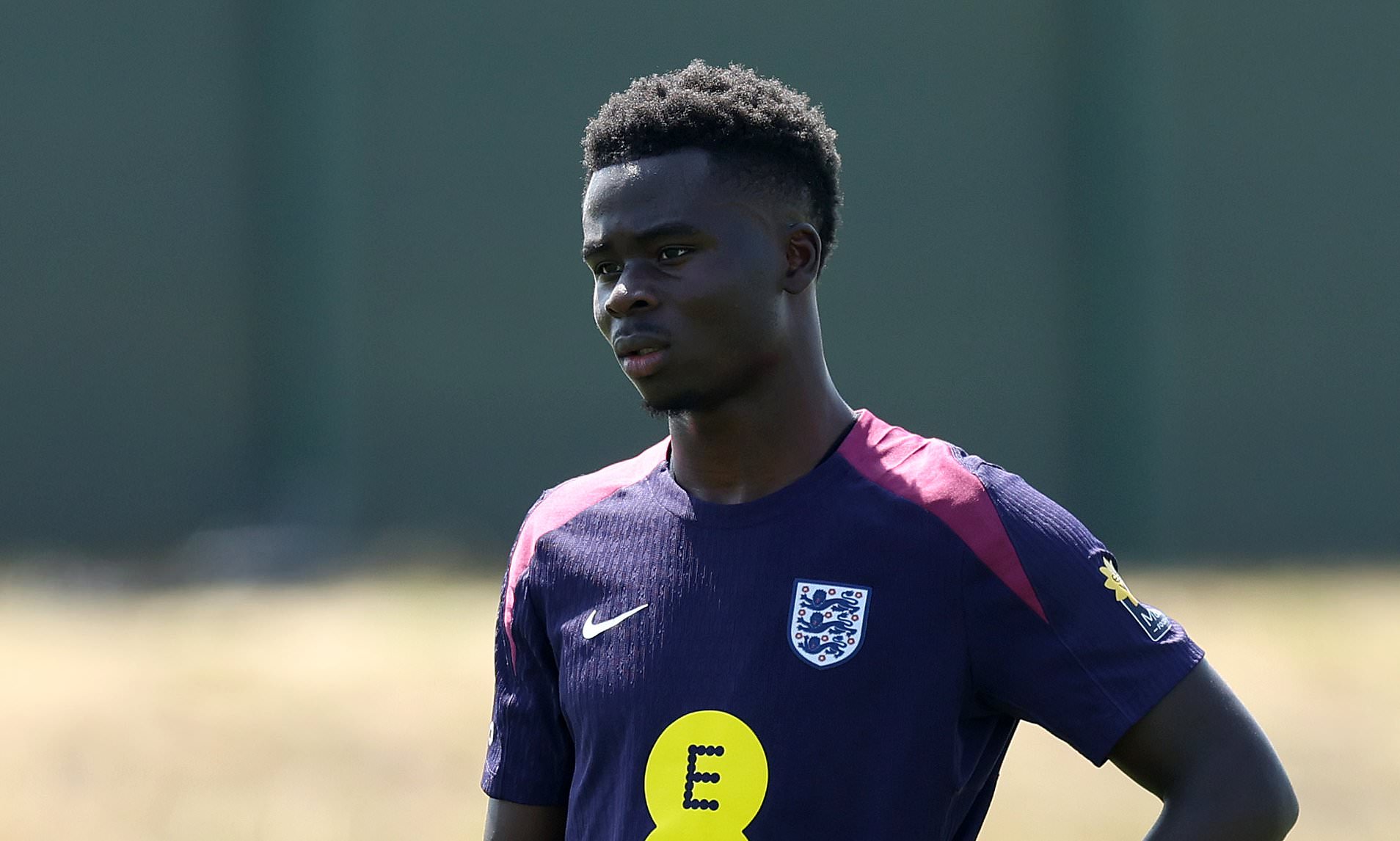 Bukayo Saka is left OUT of England's matchday squad to face Andorra ...