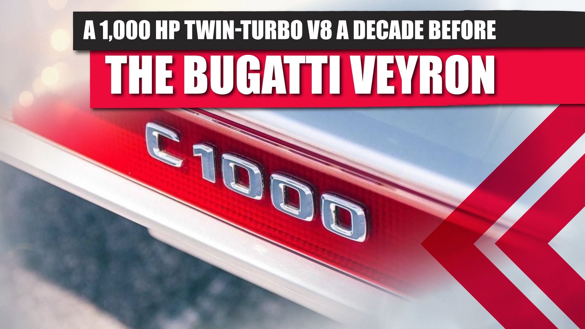 This One-Off Hypercar Had A 1,000 hp Twin-Turbo V8 A Decade Before The ...