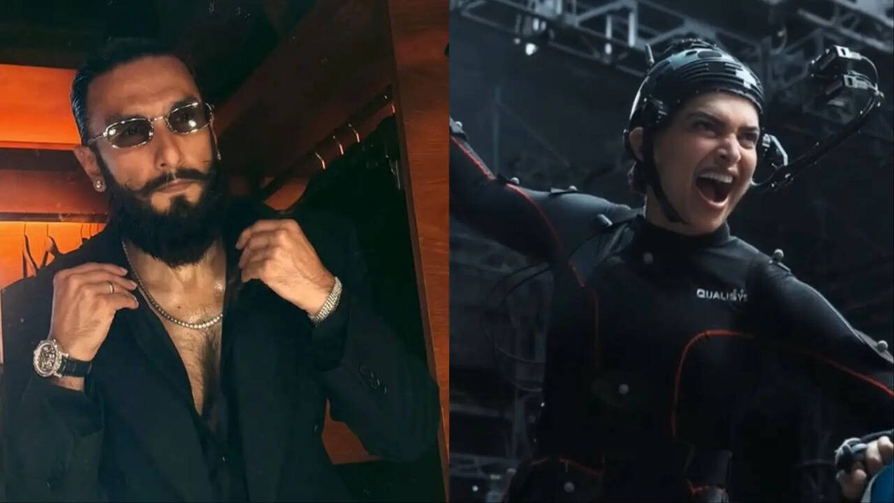 AA22xA6: Ranveer Singh Can't Contain EXCITEMENT As Wife Deepika ...