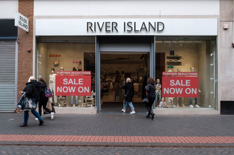 River Island's 230 stores at risk as high street chain sees huge drop ...