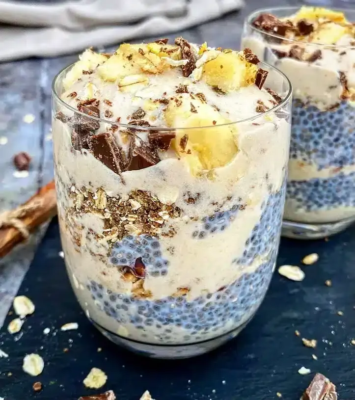 This Chia Pudding with Peanut Butter Nice Cream Is the Morning Treat ...