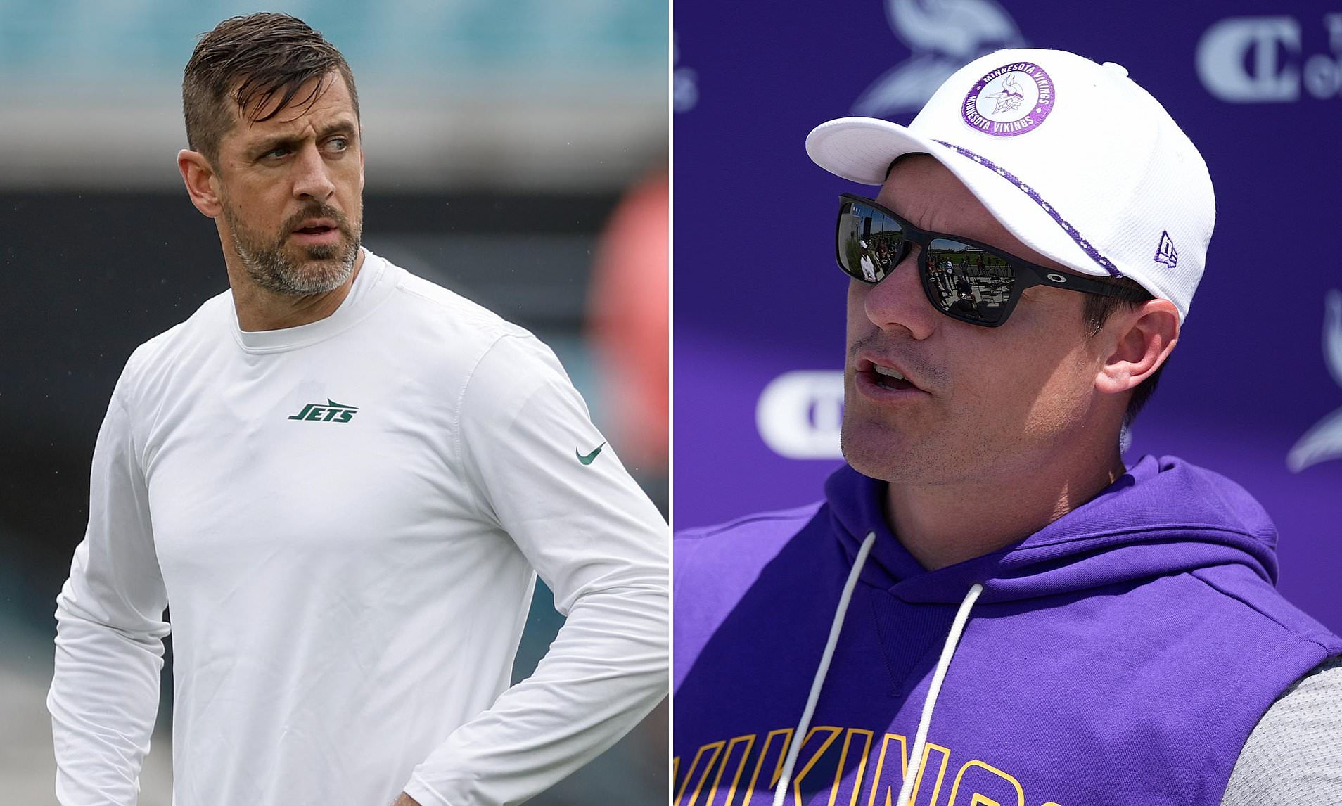 Vikings coach Kevin O'Connell reveals why he rejected Aaron Rodgers as ...