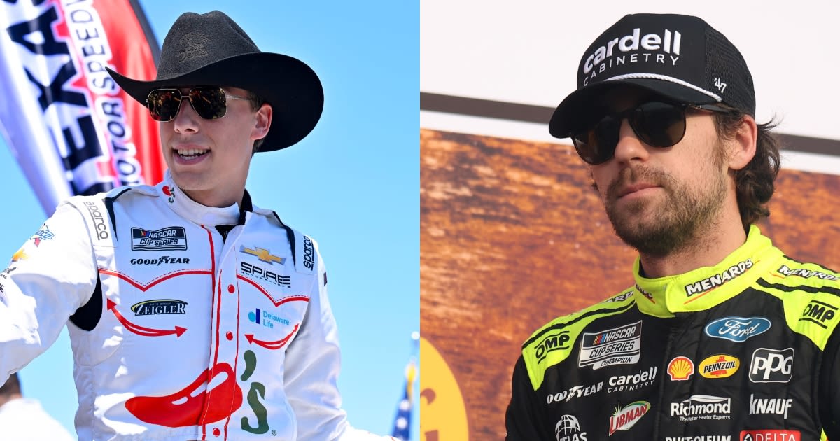Ryan Blaney addresses Carson Hocevar, Ricky Stenhouse Jr. controversy ...