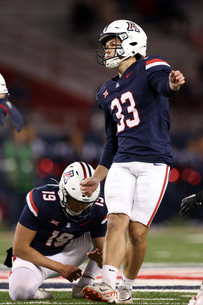 Tyler Loop is already putting his big leg on display as he works to ...