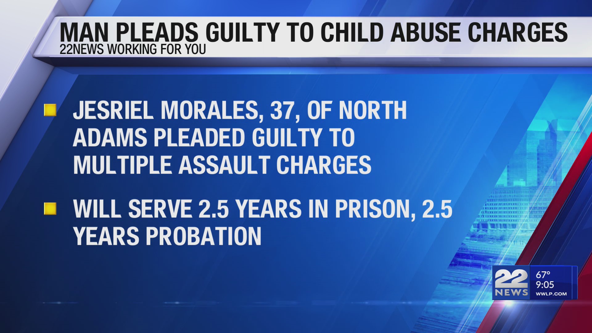 North Adams man sentenced to prison for assaulting child