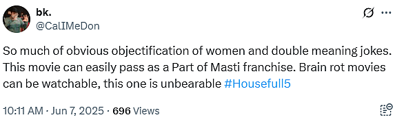 ‘Feel So Disgusted’: Netizens Upset With The Makers of Housefull 5 For ...