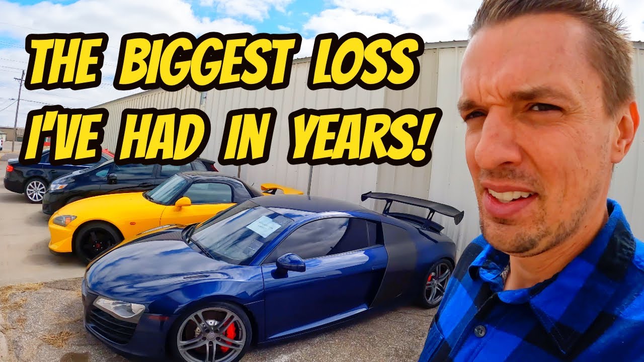 I took a HUGE LOSS dumping my broken Audi R8, a total disaster that ...