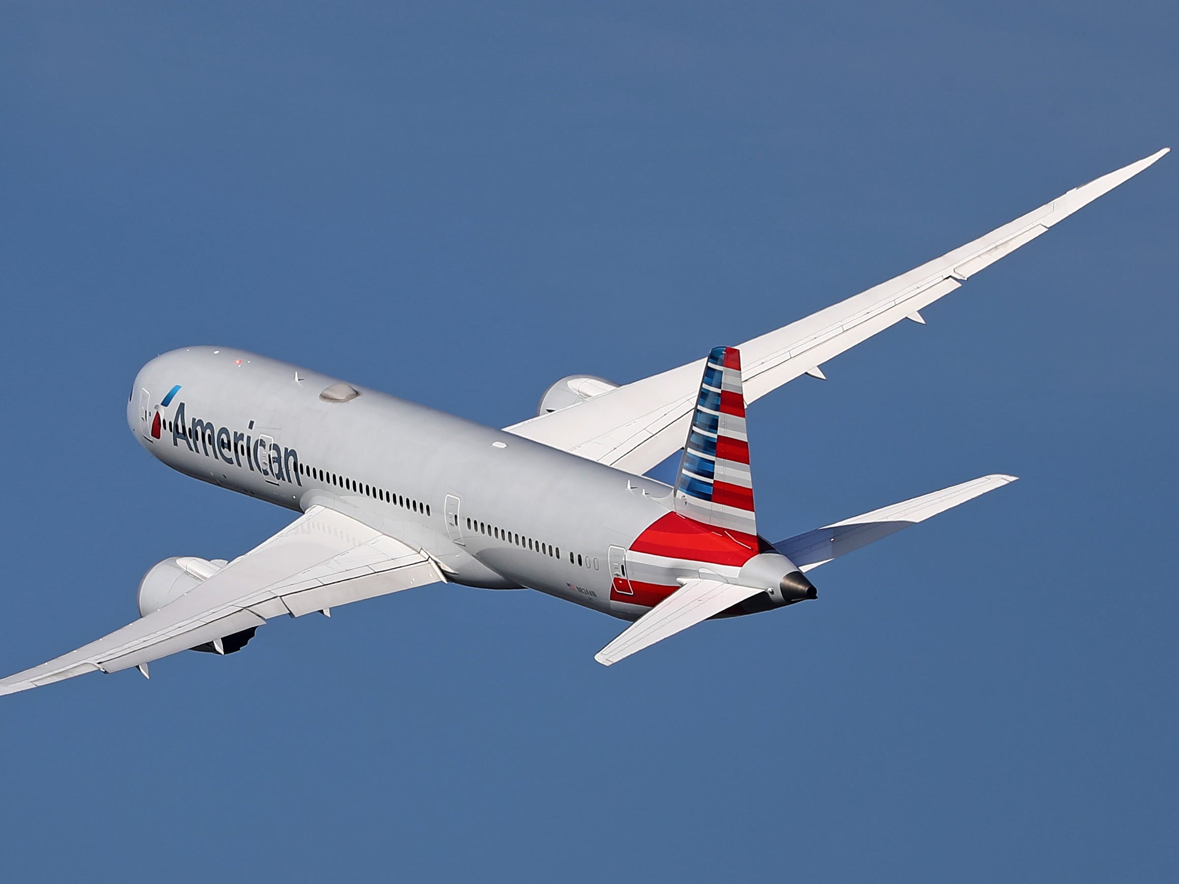 American Airlines sent a plane from the US to Italy that was too big ...