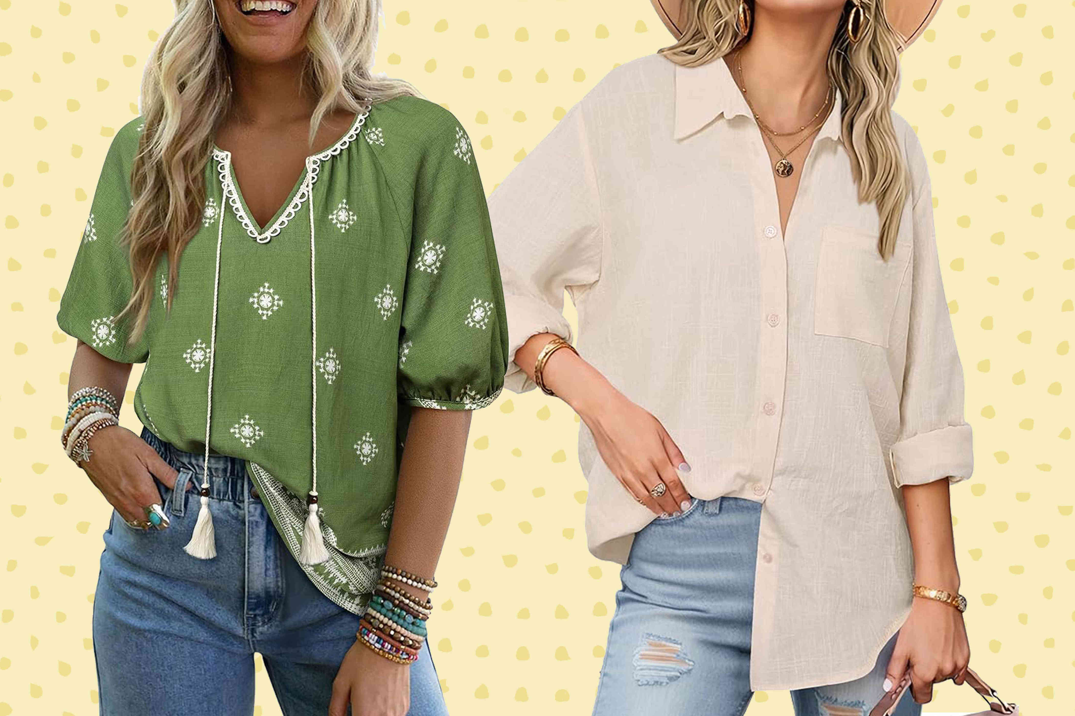 12 Lightweight Summer Tops Under $30 That Will Add Instant Polish To ...