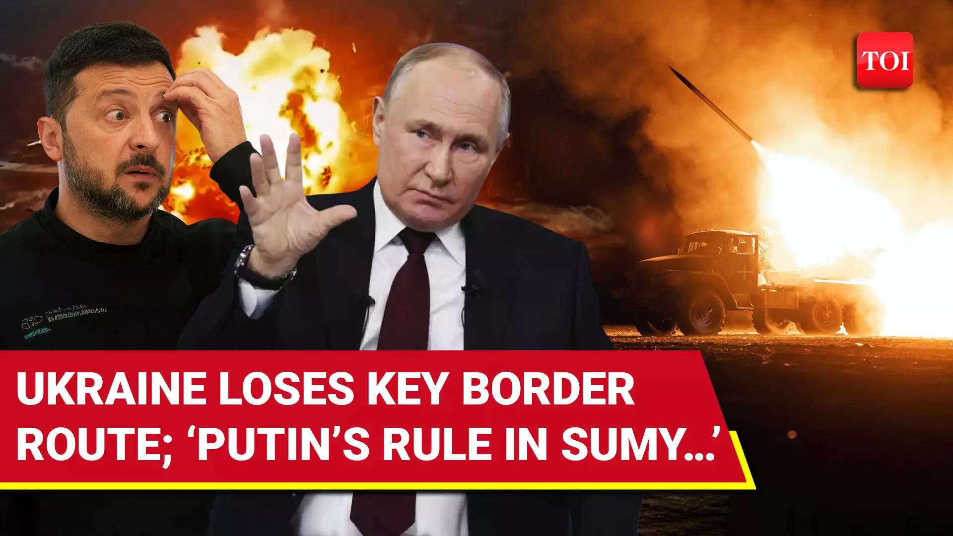 Russian Troops Seize Key Highway Near Sumy As Ukraine Struggles To Hold ...