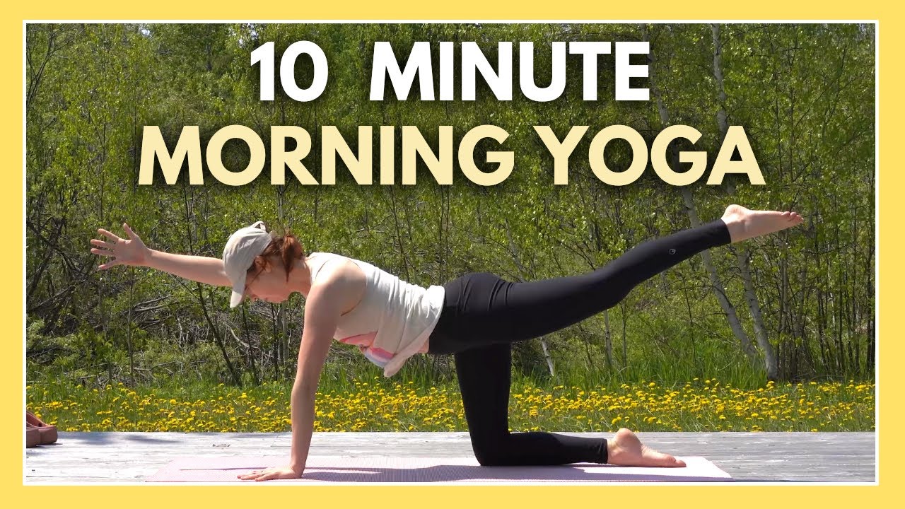 10-Min Morning Yoga Flow 🌞 Sweet & Gentle Routine to Wake Up Softly ...