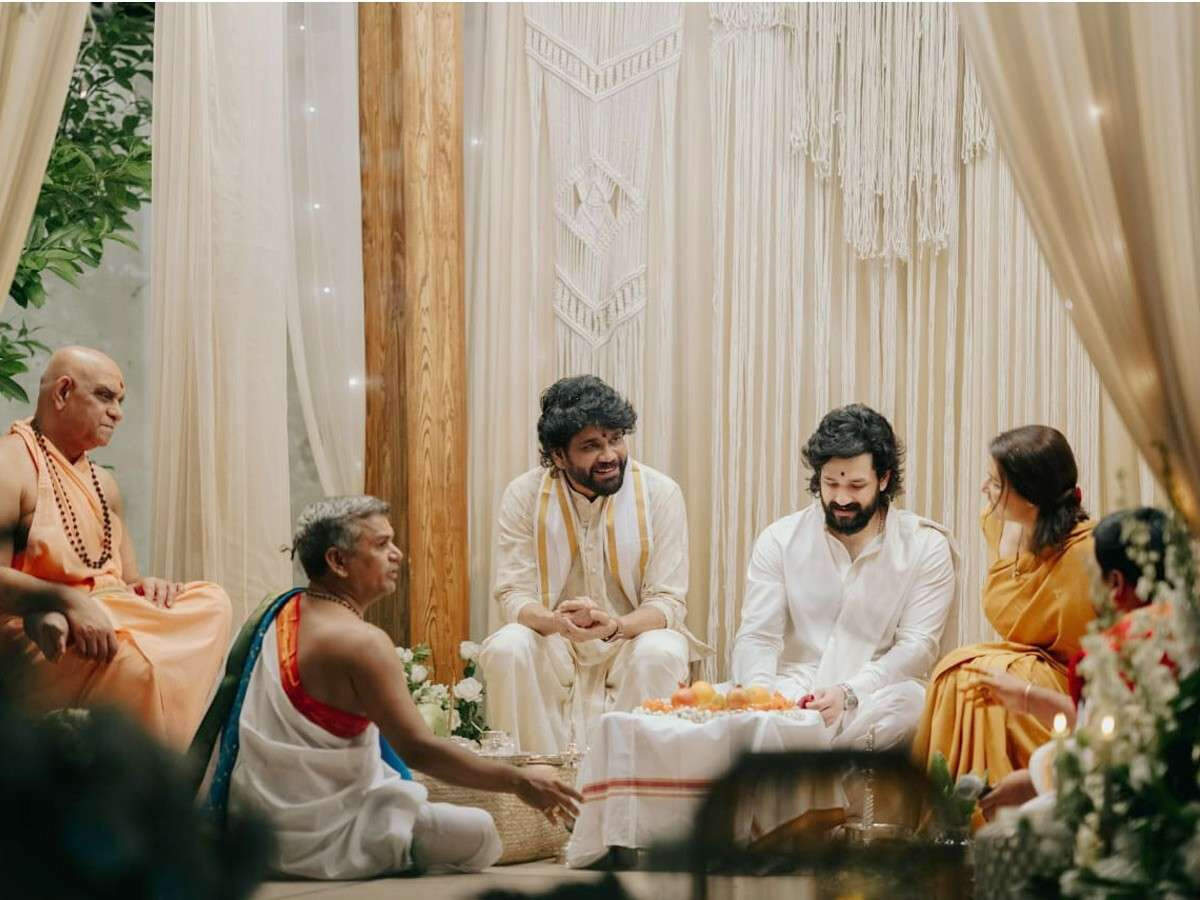 A love-filled affair: Akhil Akkineni and Zainab Ravdjee’s fairy-tale ...
