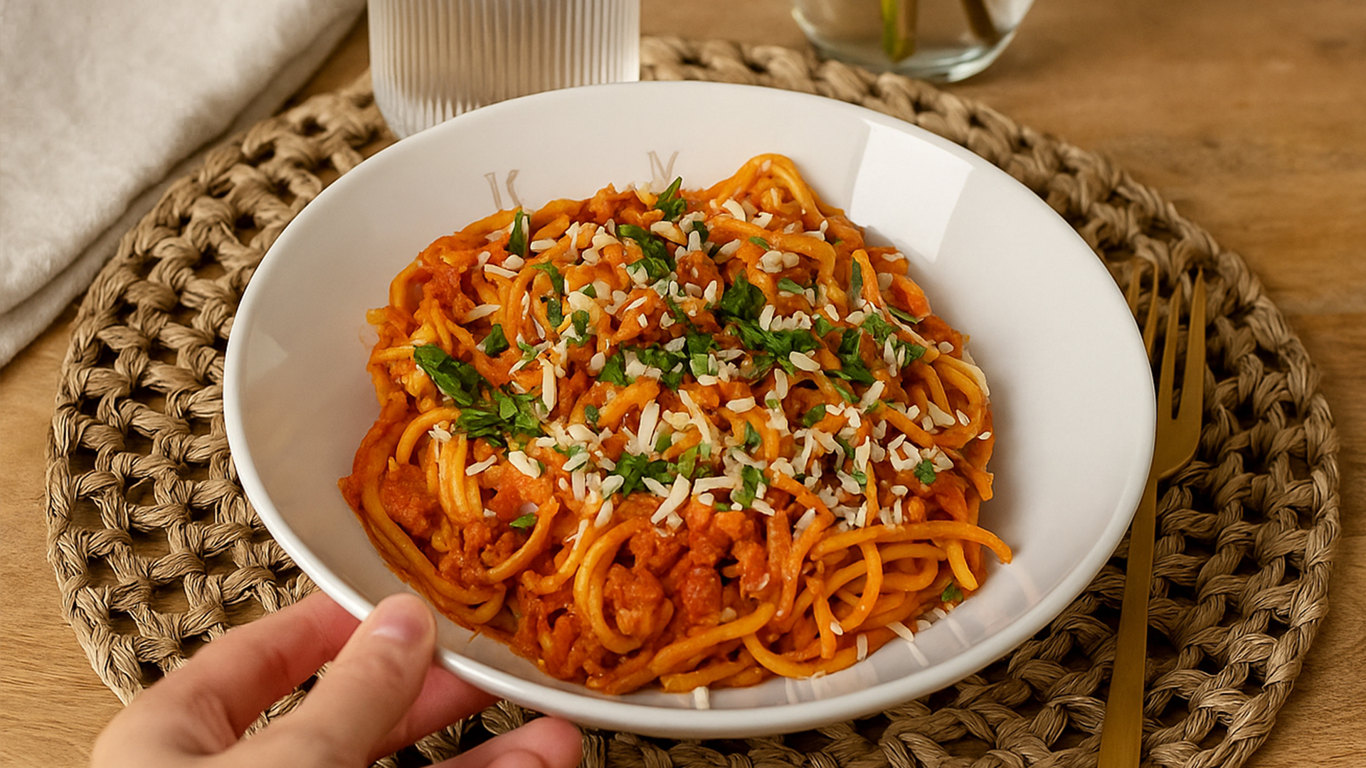 Spaghetti met Tomatensaus en Kaas | Gezonde Comfort Food | Makkelijk ...