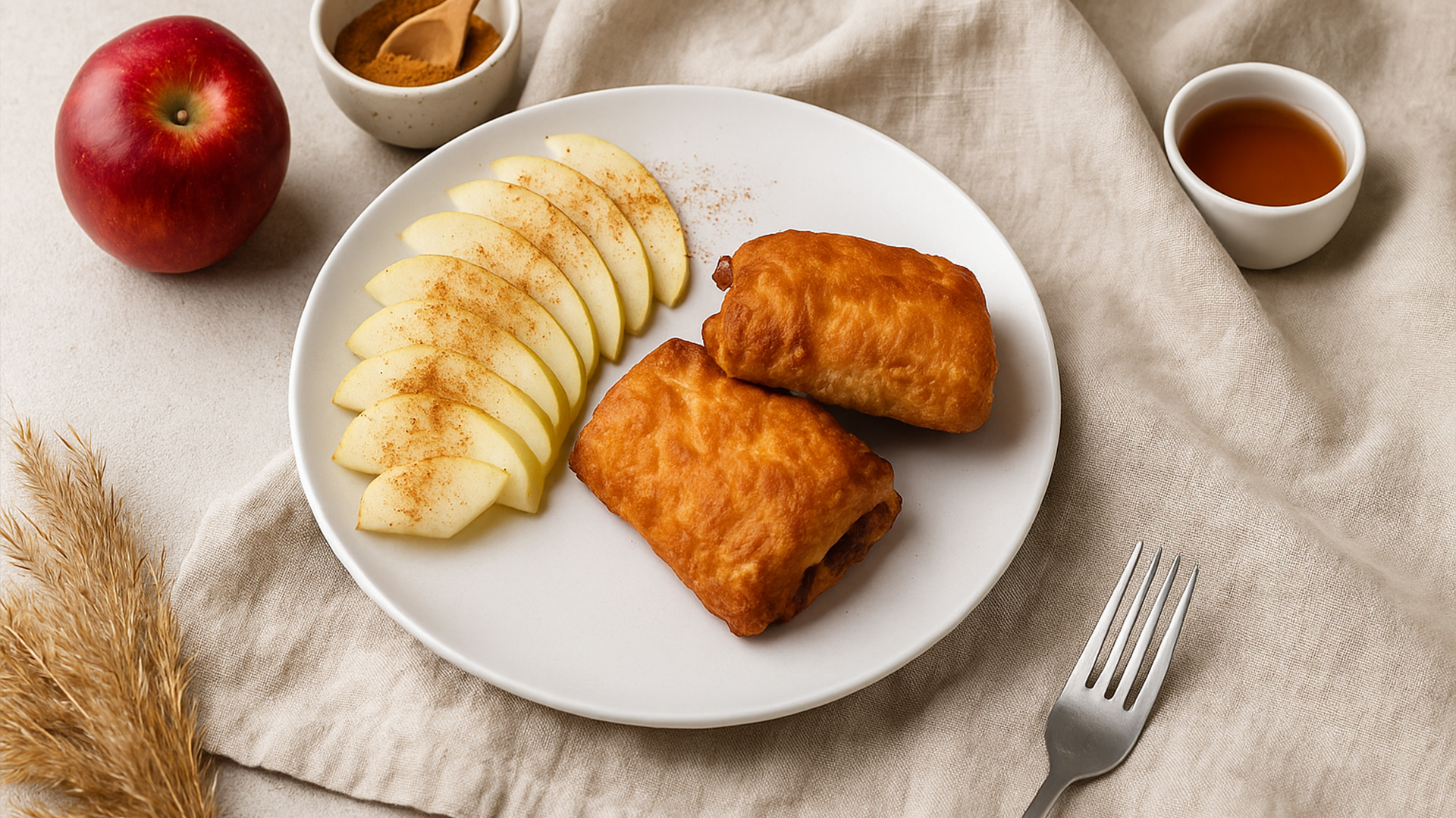 Warme Appelrolletjes met Kaneel en Verse Appel | Gezonde Snack Idee ...