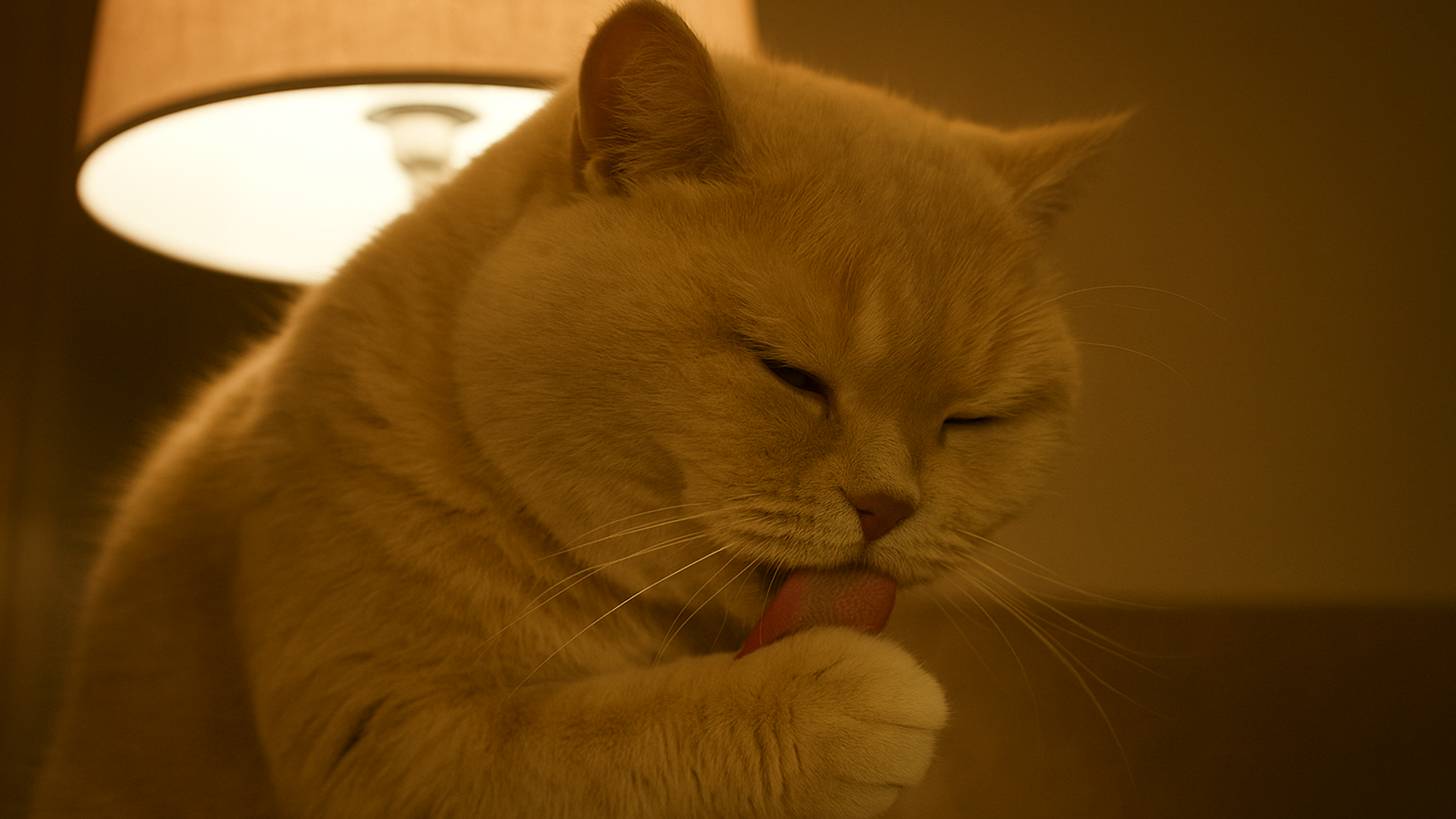 😽 Dikke kat geniet van zijn spa-momentje | funny cat videos