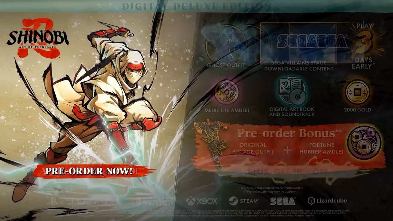 Shinobi Art of Vengeance Official Combat Trailer