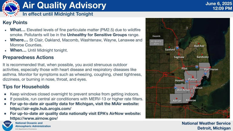 How do I read the Air Quality Index? What the colors, categories mean