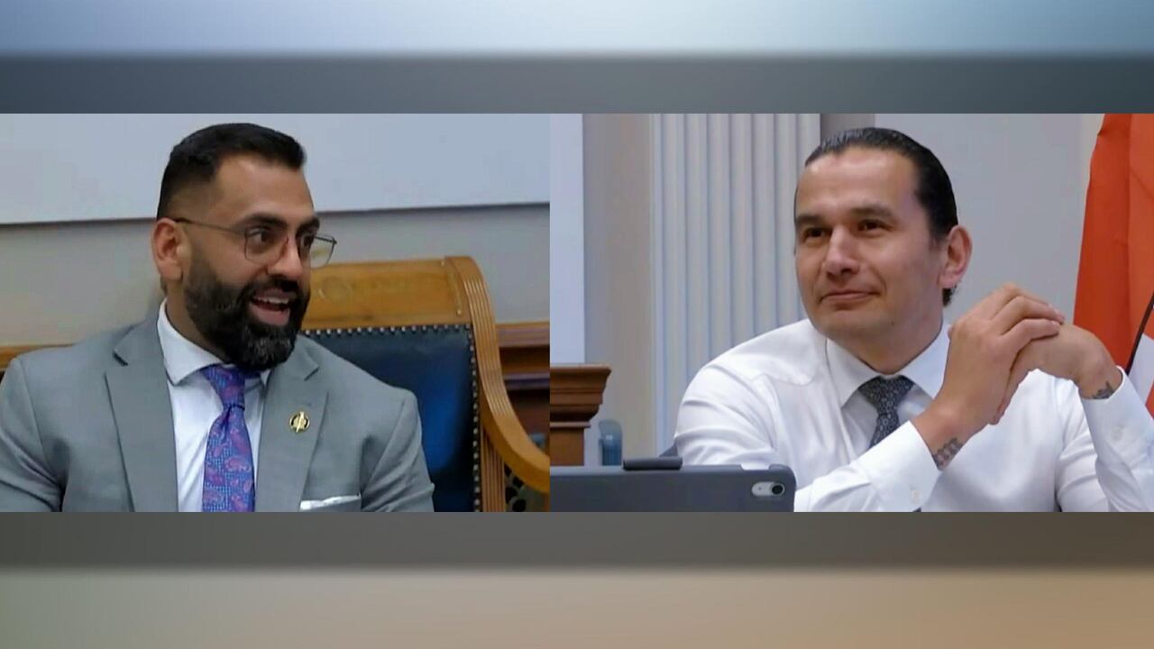 'Outright hostility' between Wab Kinew, Obby Khan unbecoming of their ...