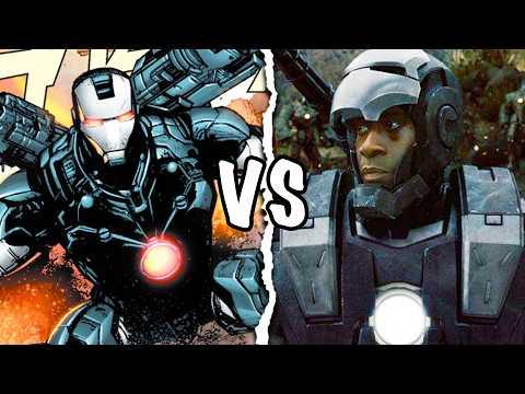 Every Difference Between War Machine Comics & Mcu Explained