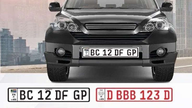 Gauteng launches innovative number plates to fight crime
