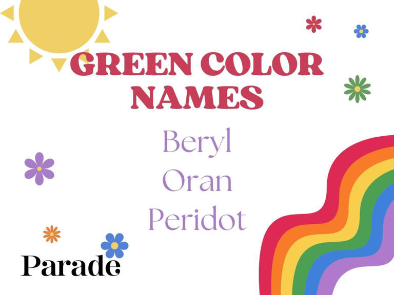 45 Brilliant Color Names for Boys and Girls
