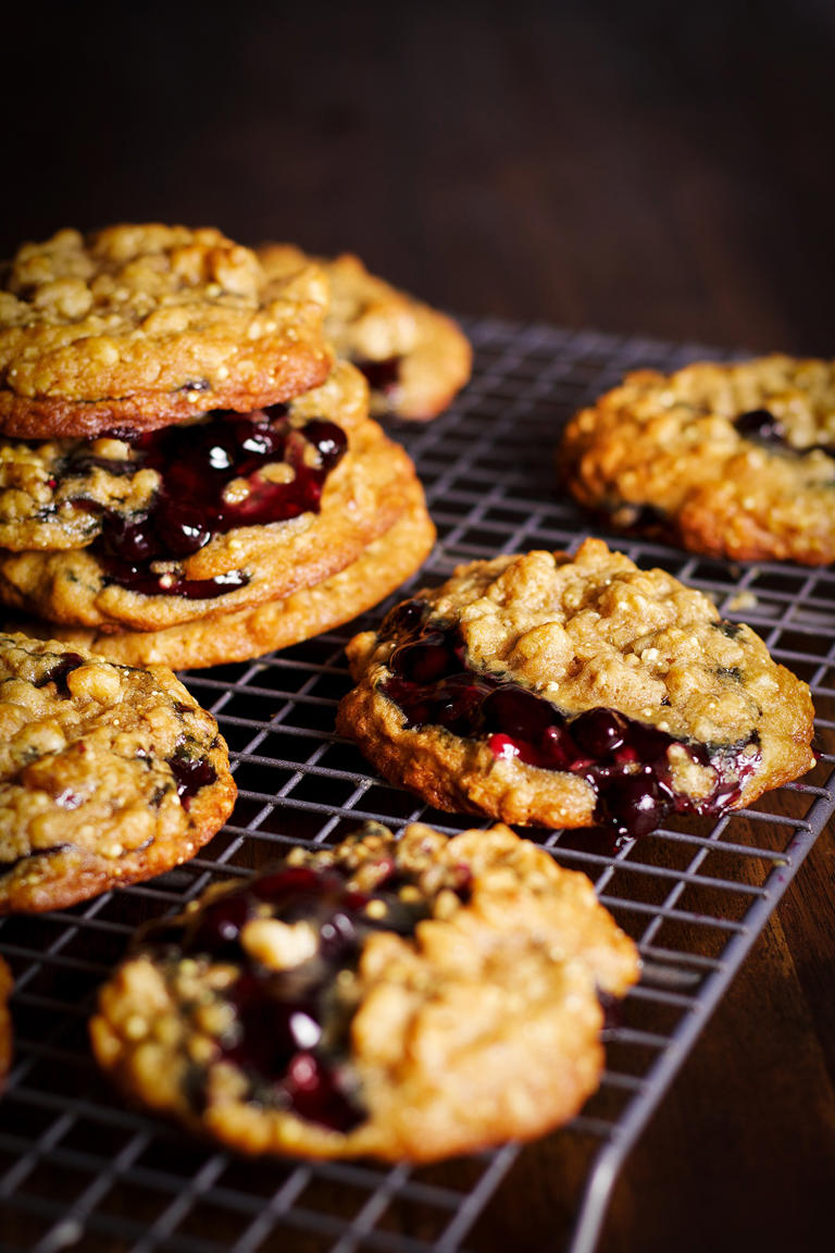 Blueberry Pie Cookies are Berry-Filled Bites of Bliss