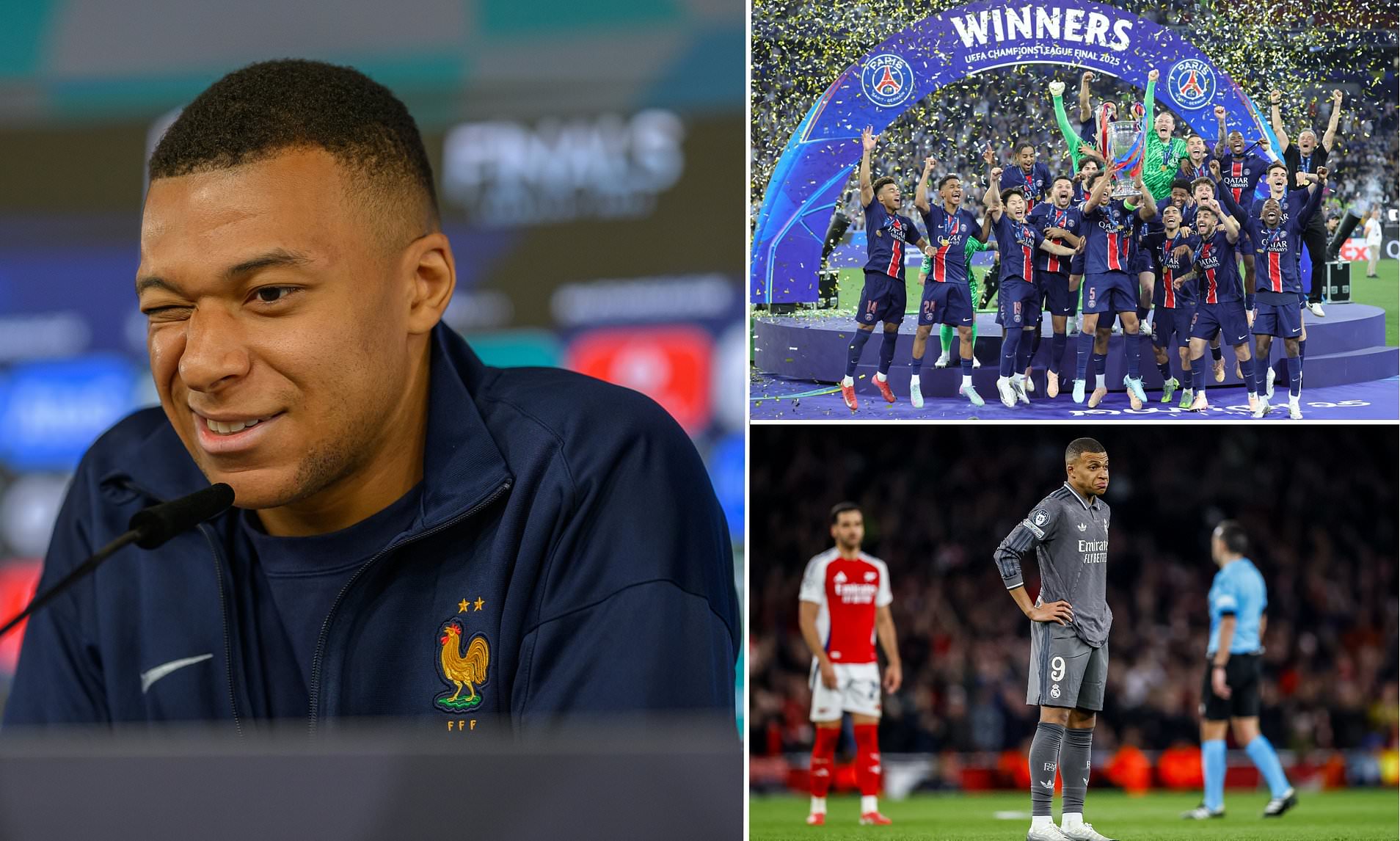 Kylian Mbappe responds to claims he left PSG for Real Madrid 'too soon ...