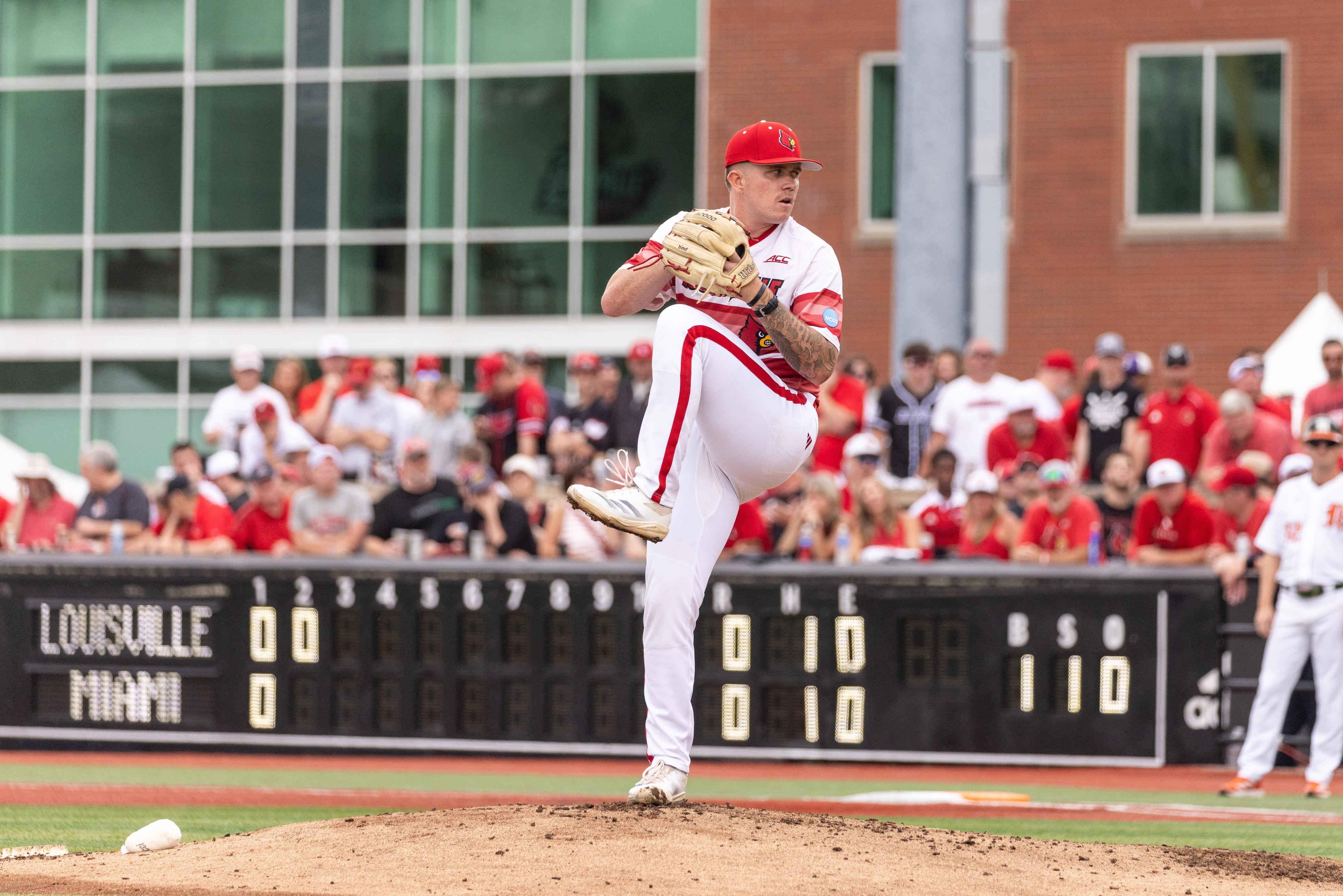 Louisville vs Miami baseball score, NCAA super regional schedule, game ...