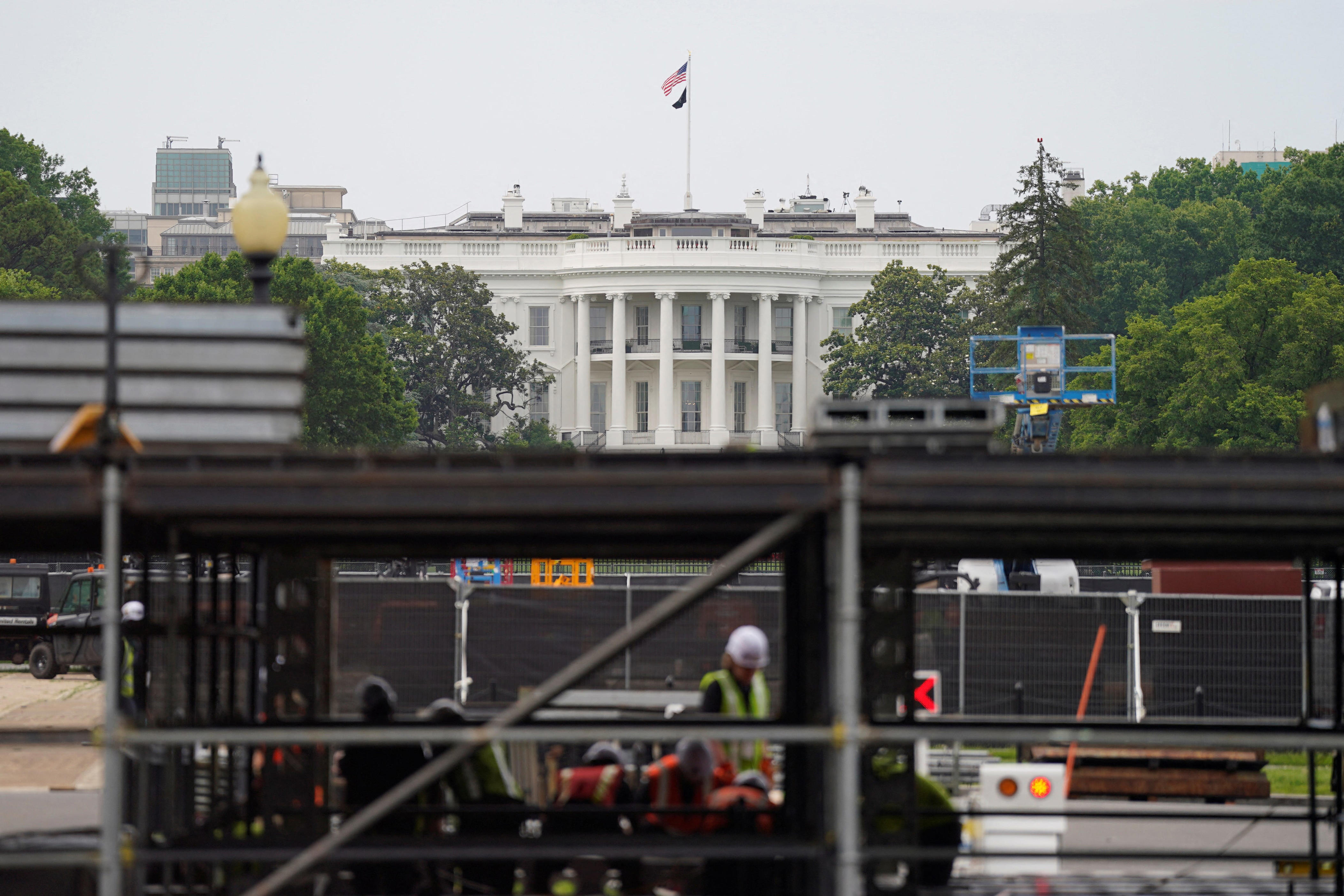 Stage is set and tanks are arriving to celebrate Army's 250th ...