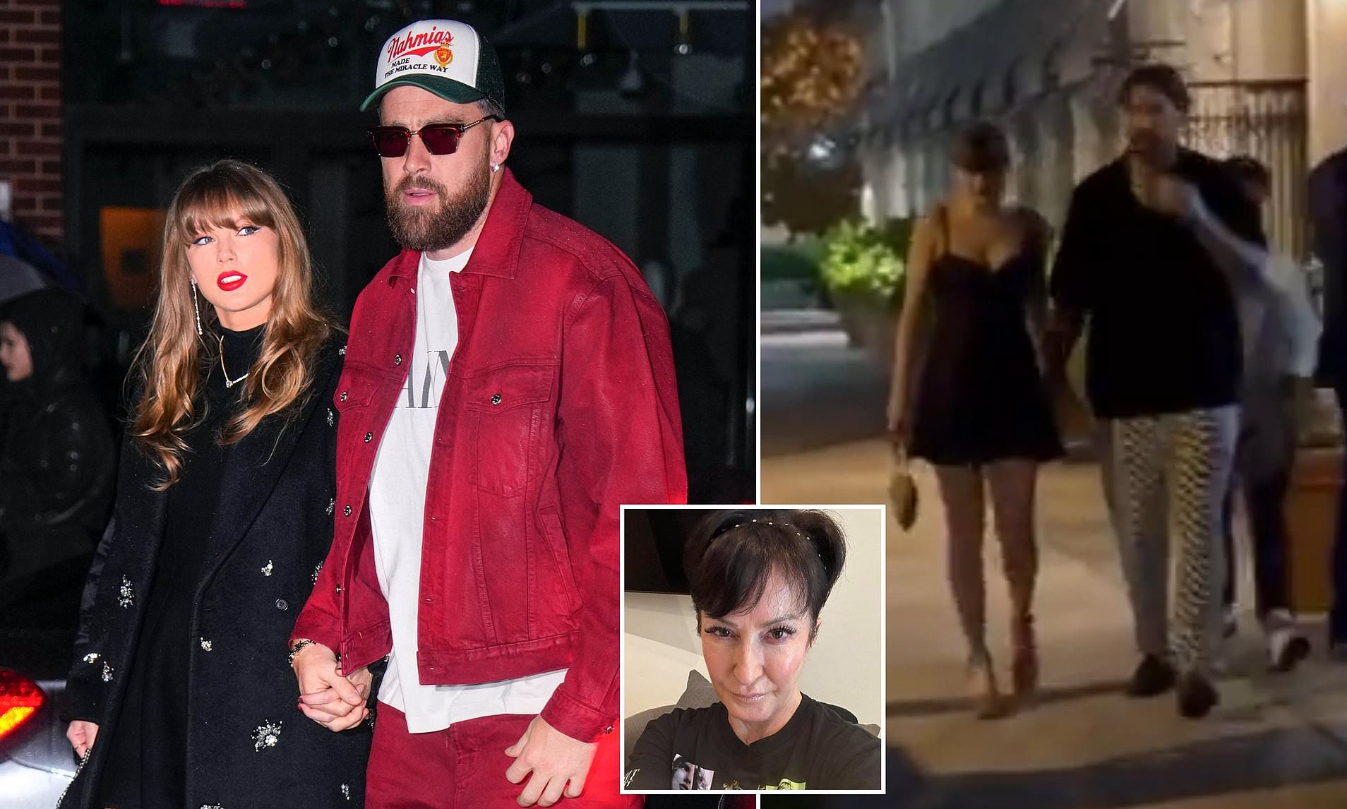 I sat next to Taylor Swift and Travis Kelce on their glitzy date night ...