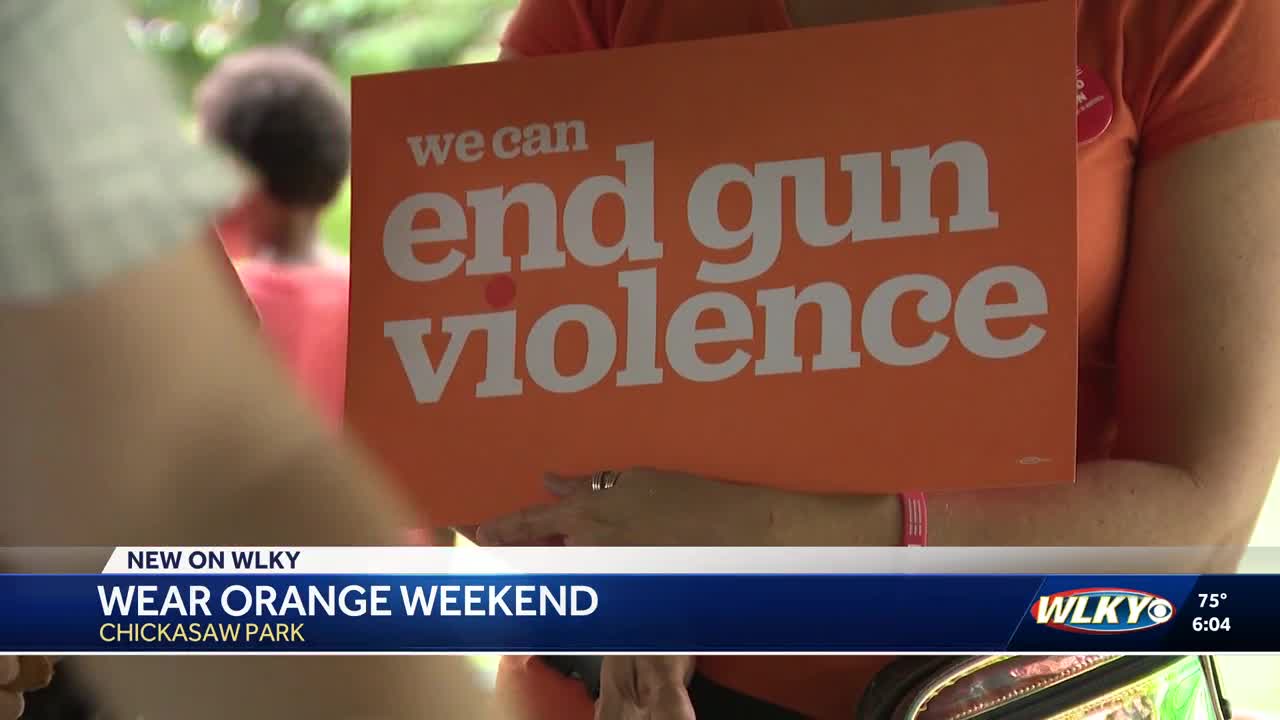 Louisville joins national 'Wear Orange' movement to honor victims of ...